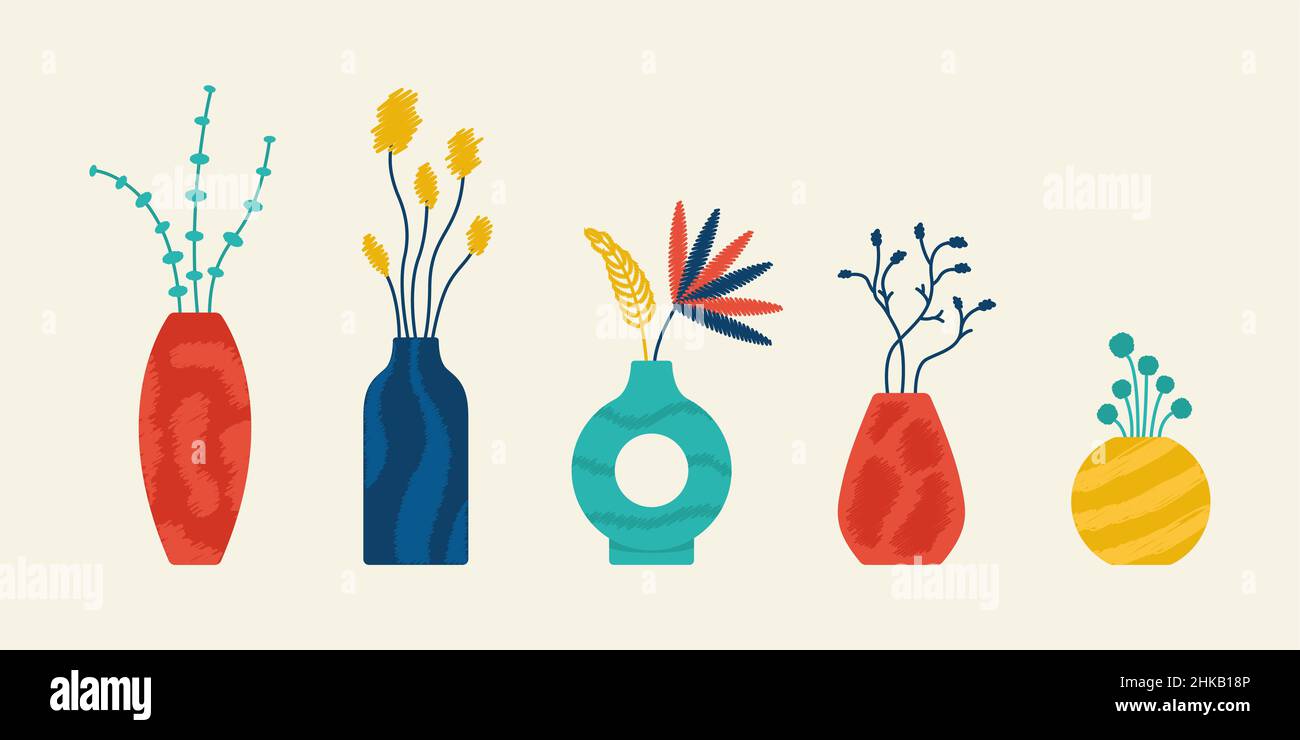 Home decor isolated Stock Vector Images - Alamy