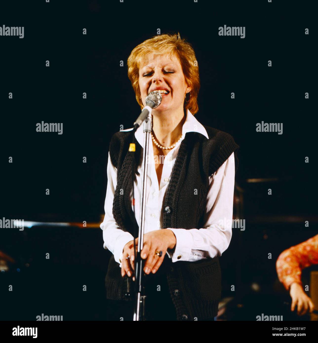 Kate Westbrook, britische Jazzmusikerin, Gesang und Tenorhornistin, bei ...