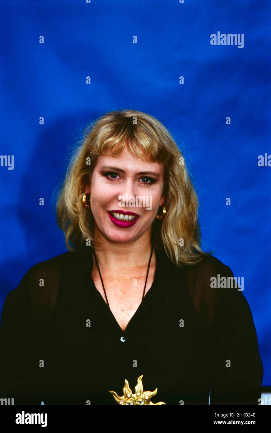 Hazel O'Connor, englische Sängerin und Schauspielerin, Portrait von ...