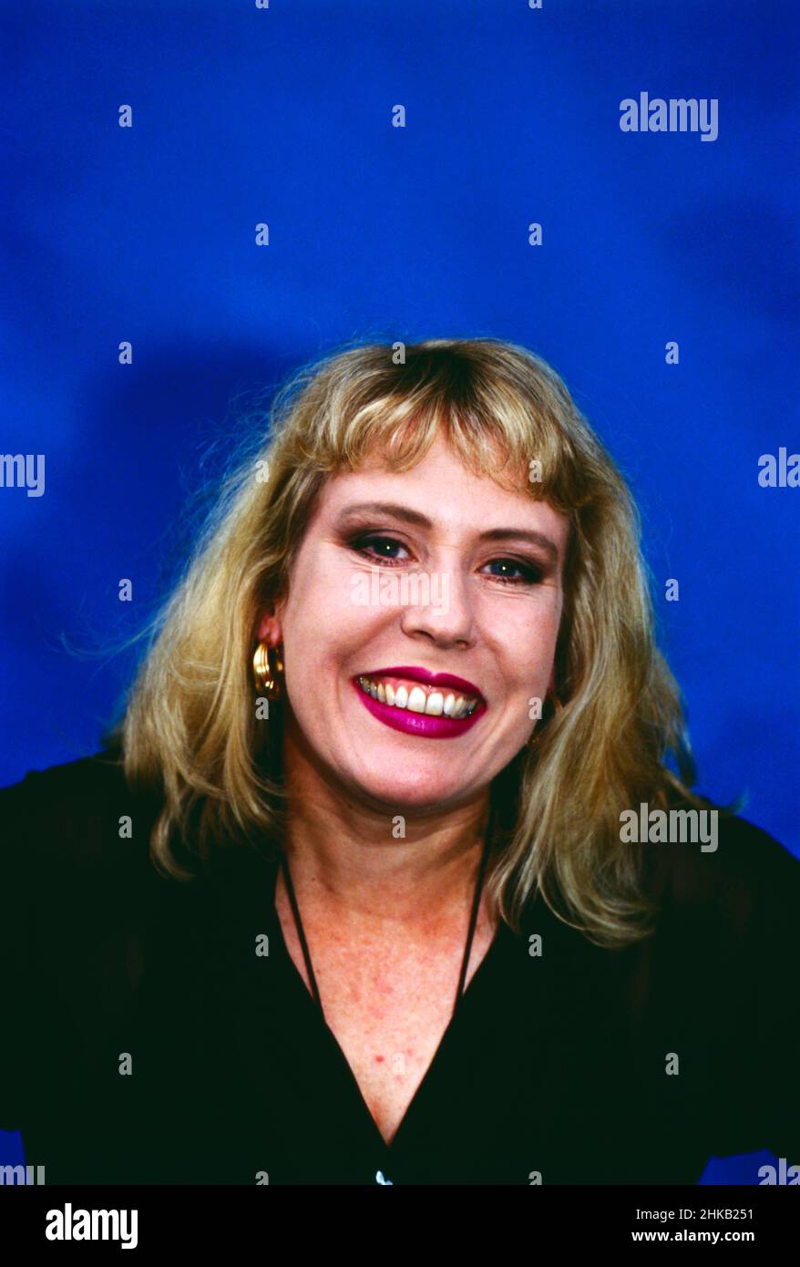 Hazel O'Connor, englische Sängerin und Schauspielerin, Portrait von ...