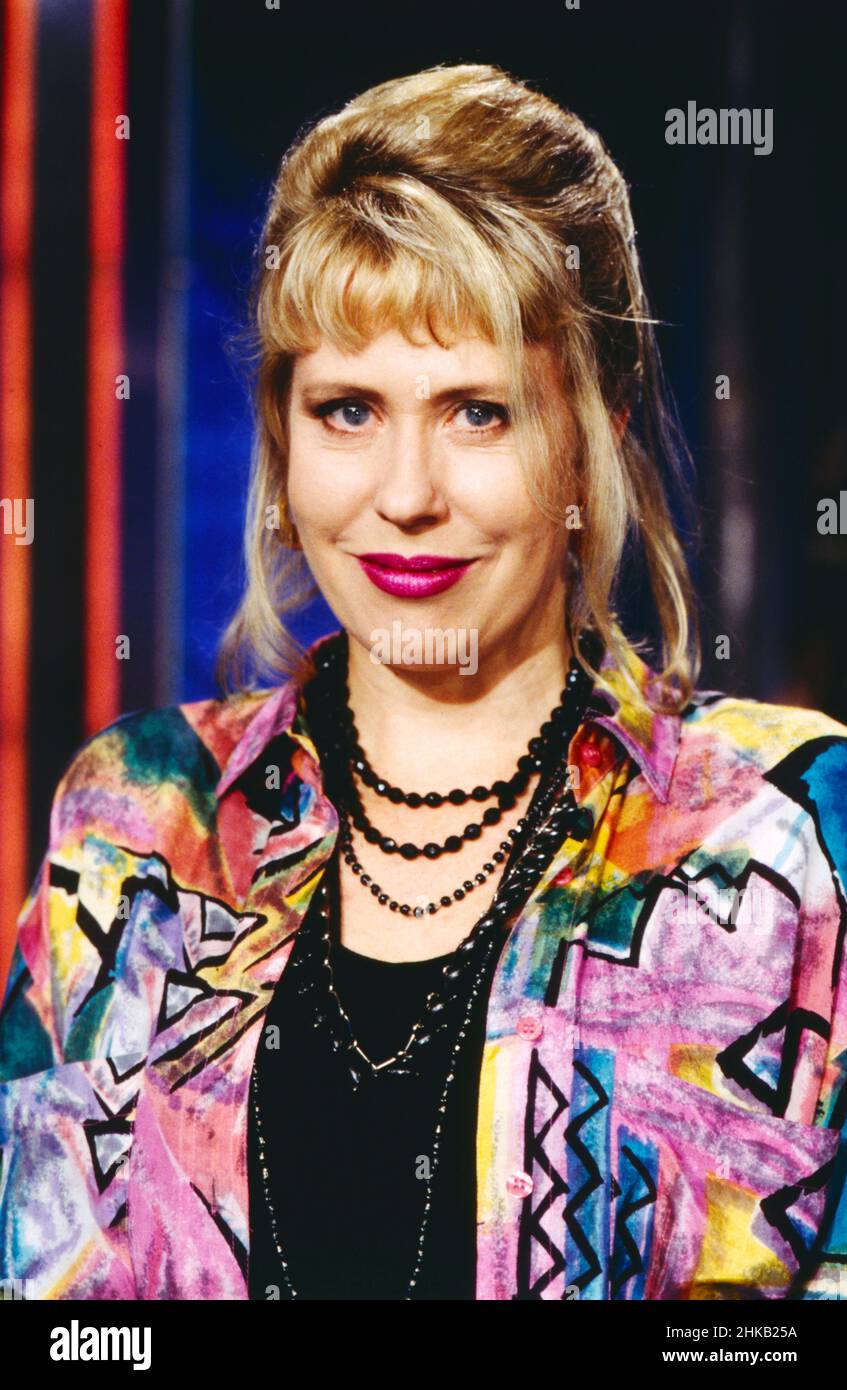 Hazel O'Connor, englische Sängerin und Schauspielerin, Portrait von ...