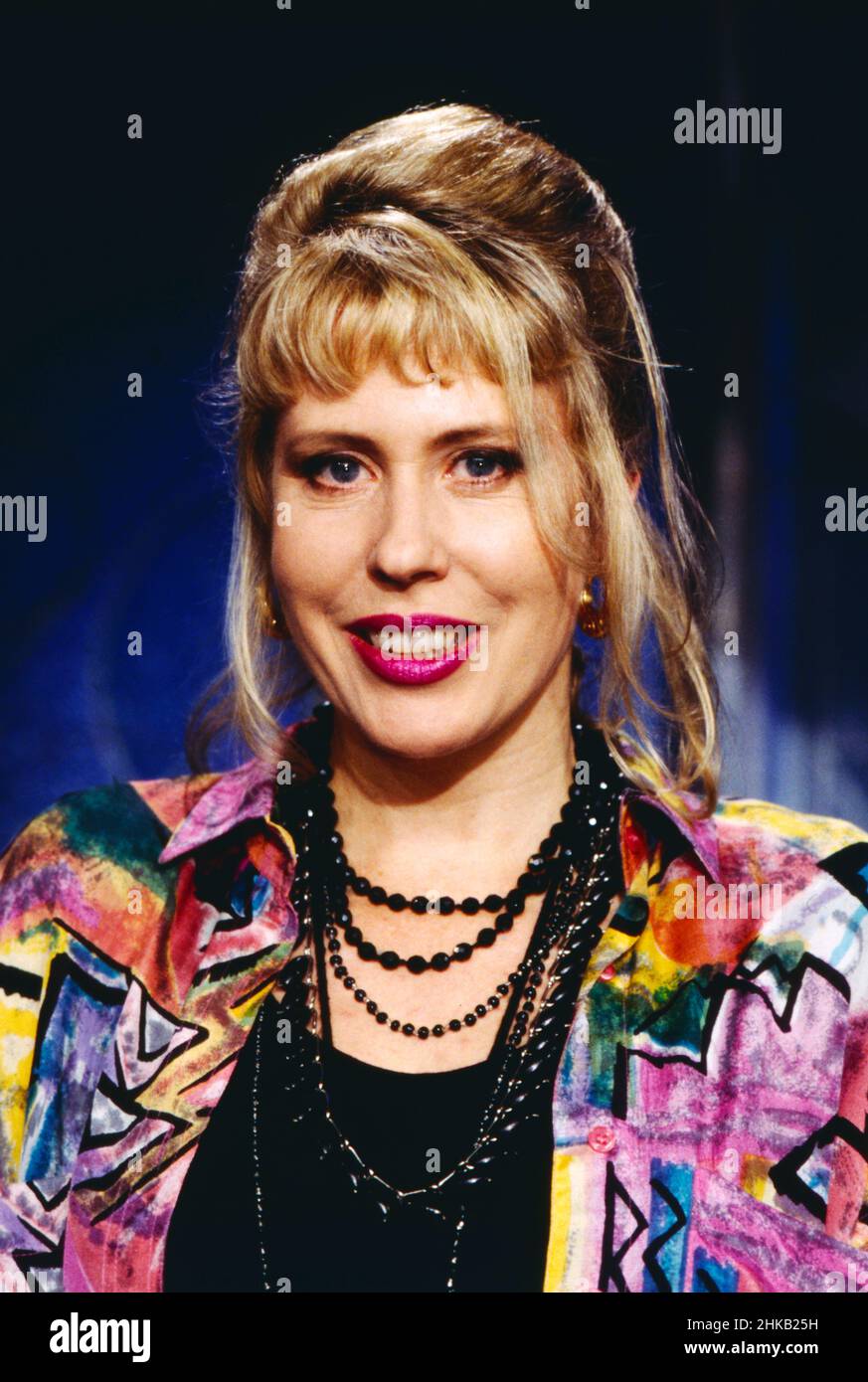 Hazel O'Connor, englische Sängerin und Schauspielerin, Portrait von ...