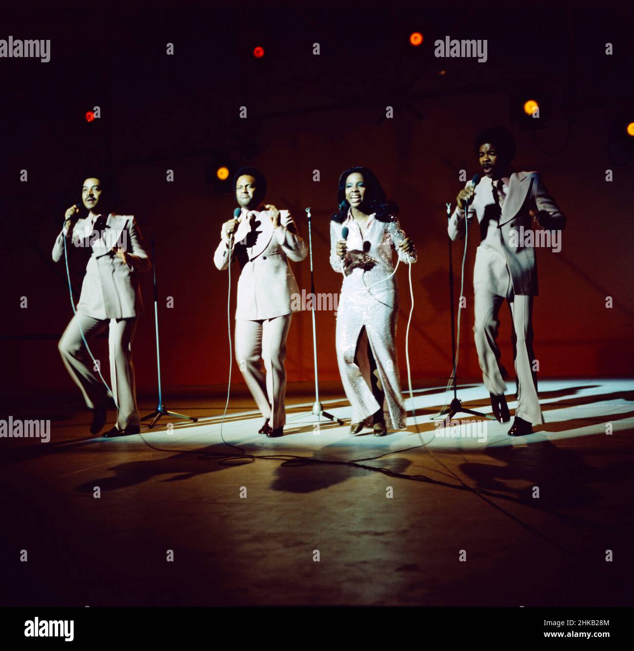 Gladys Knight & The Pips, amerikanische Soul-Vokal-Gruppe mit Sängerin ...