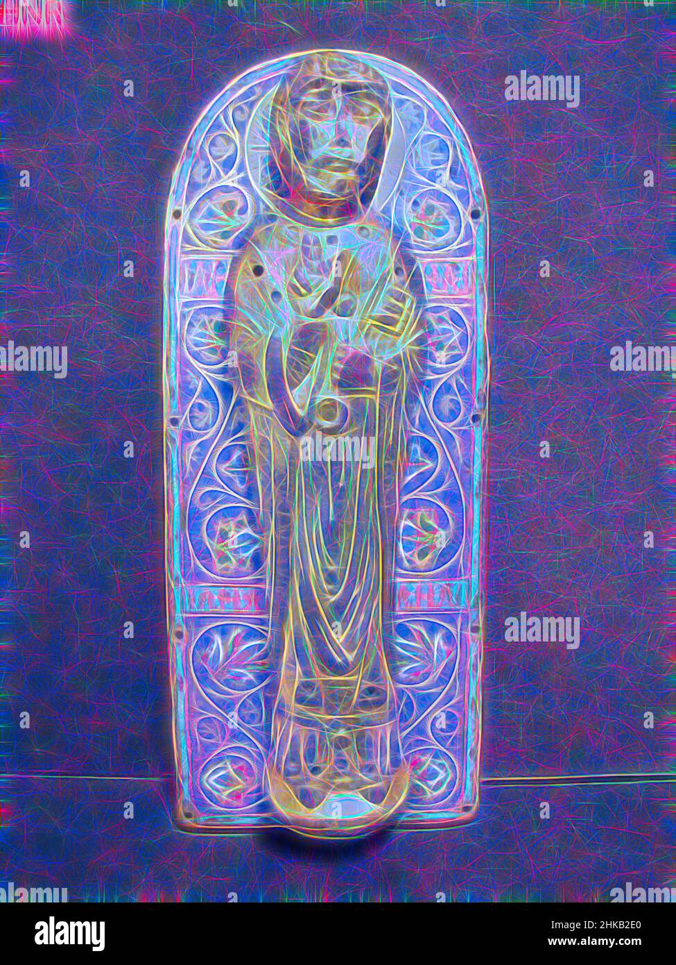 Inspired by Altar fragment with representation of Peter, Altar fragment ...