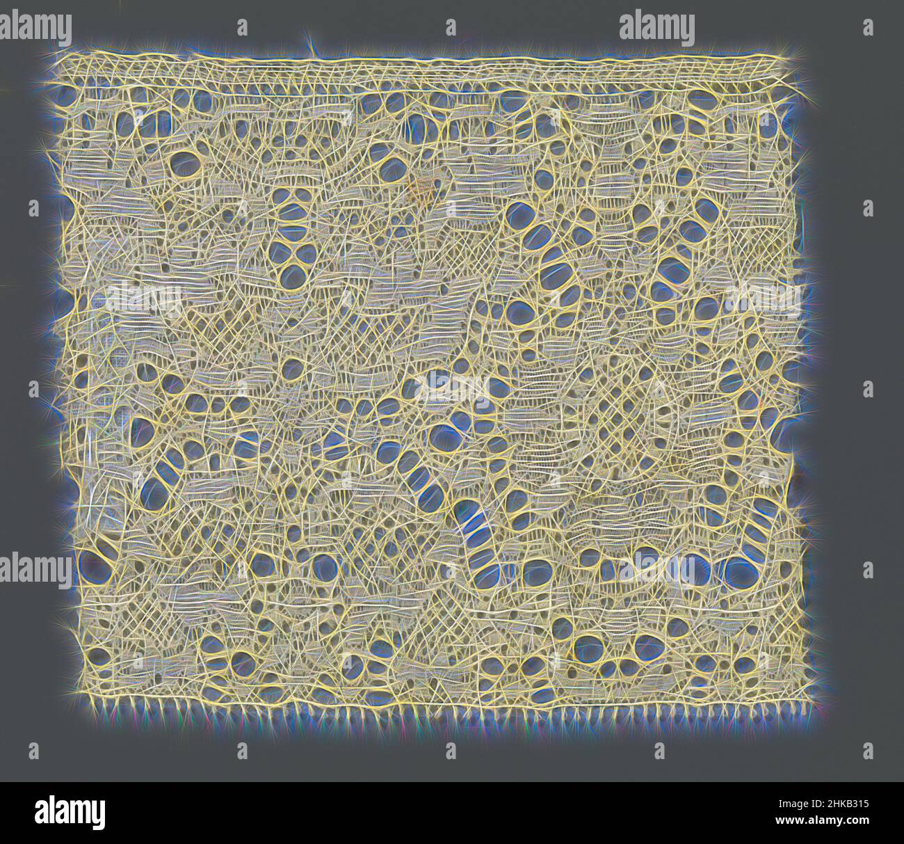 Inspired by Strip of machine-made lace with sunflower and candelabrum ...