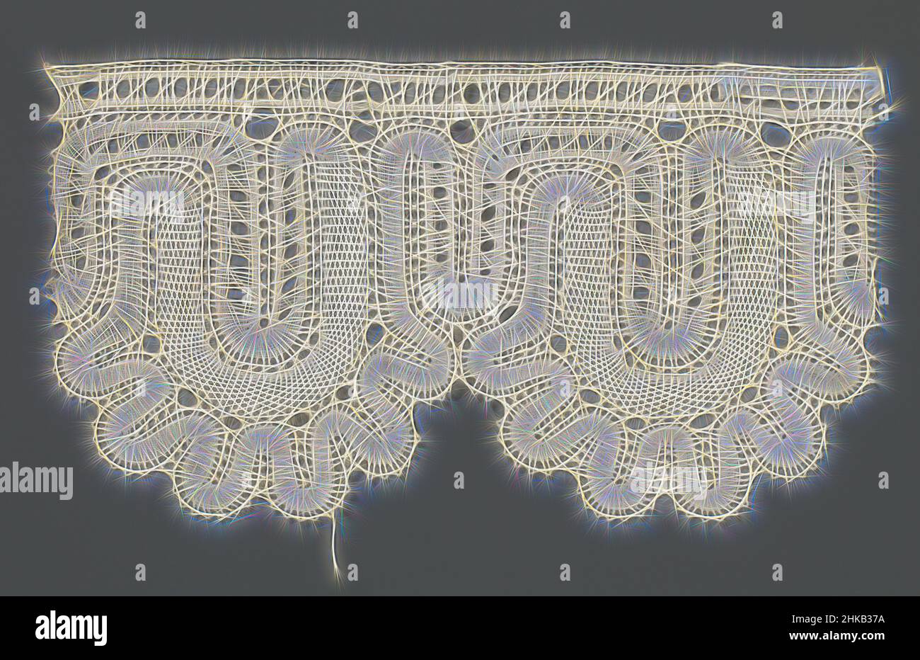 Inspired by Strip of bobbin lace with varied ribbon forming u-shaped ...