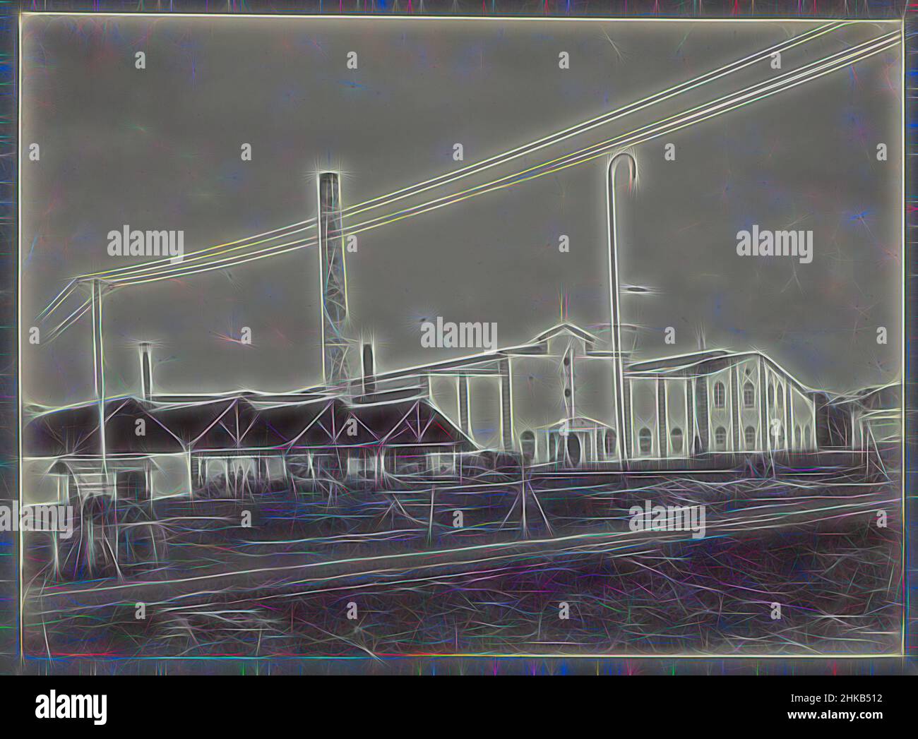 Inspired by Sugar factory Tjomal, View of the buildings of the sugar ...