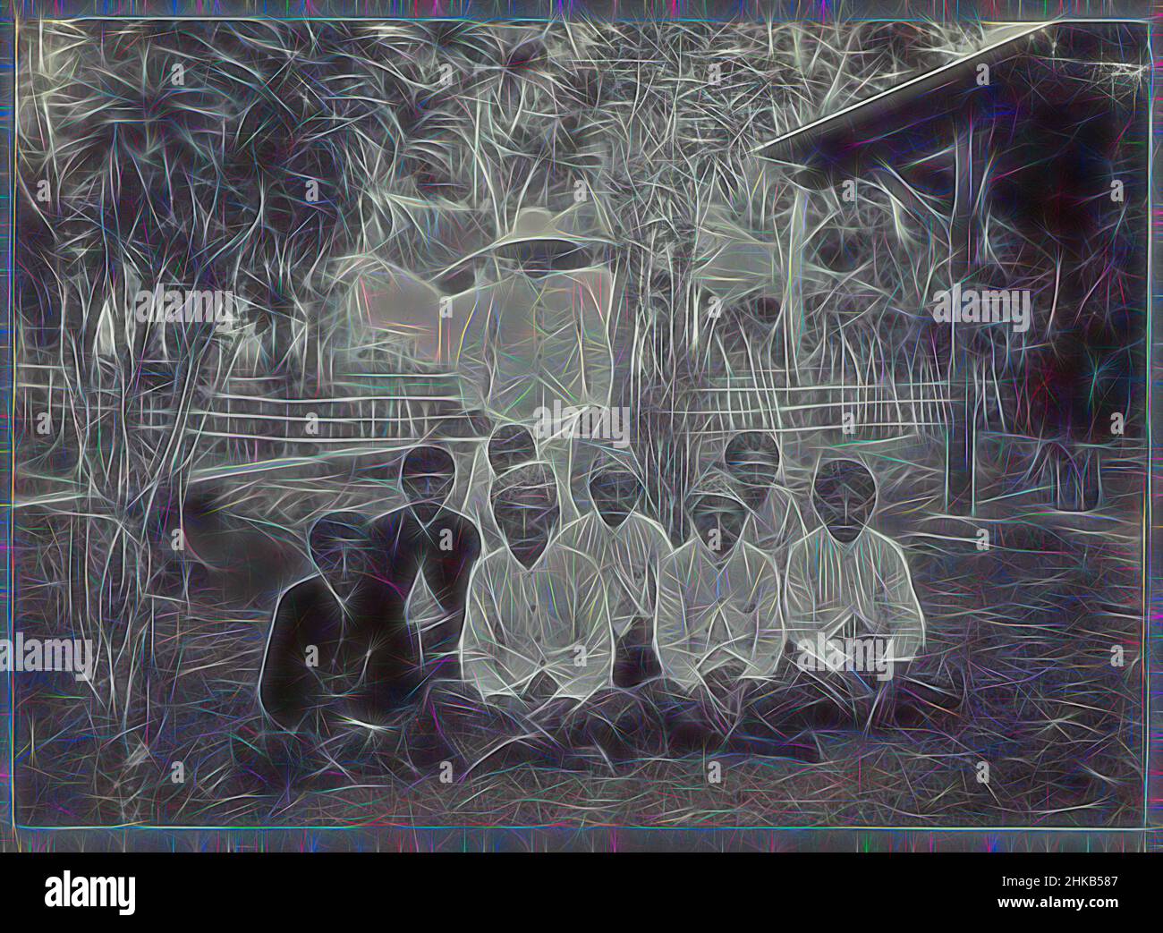 Inspired by Overseer with workers, A European overseer standing by a ...