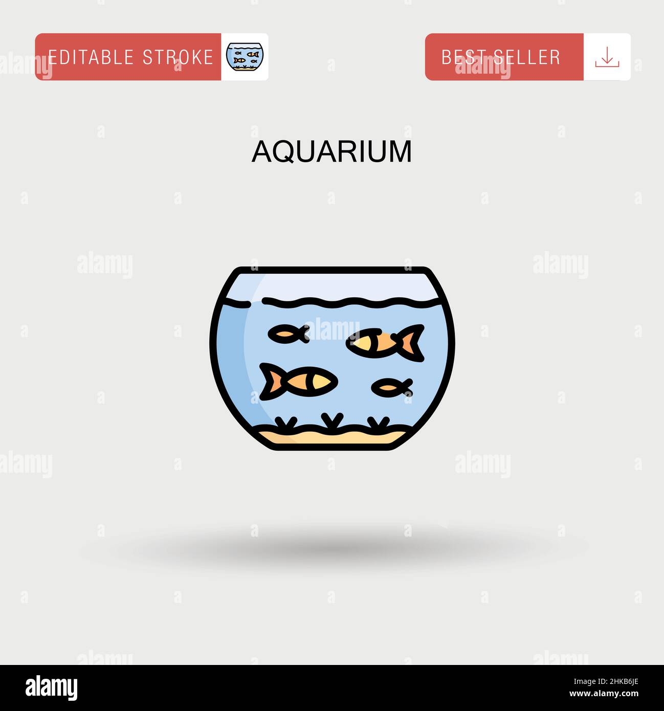 Aqua blue water tank Stock Vector Images - Alamy