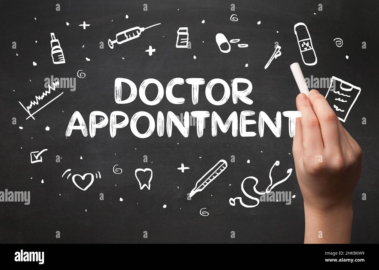 Hand drawing medical concept Stock Photo - Alamy