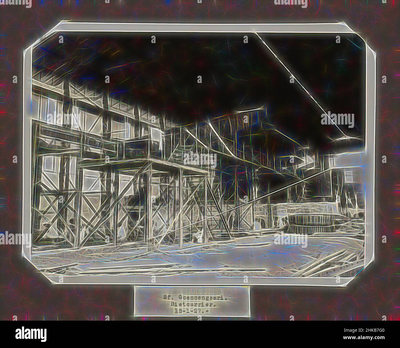 Inspired by Sf. Goenoengsari. Cane carrier. 15-1-27., Factory building ...