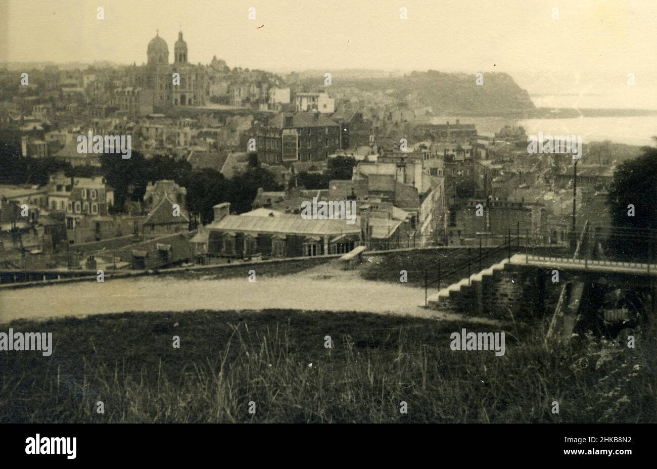 WWII WW2 german soldiers invades France - 9 september 1940, Cherbourg ...