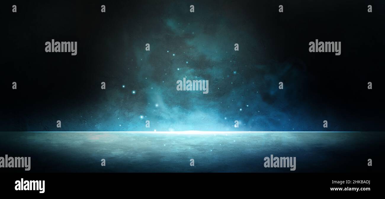 Weary Particle Effects With Smoke And Spotlight Captivating Smoky with ...