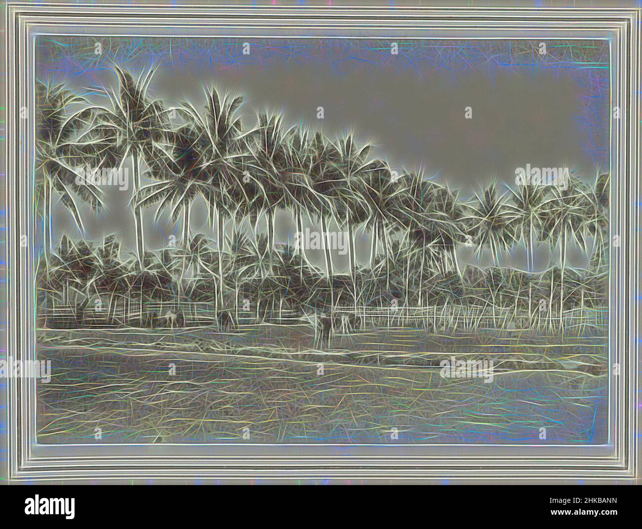 Inspired by Field with grazing animals, Fenced field with grazing ...