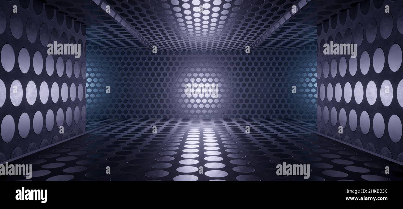 Advanced background High end scene metal wall 3D rendering Stock Photo ...