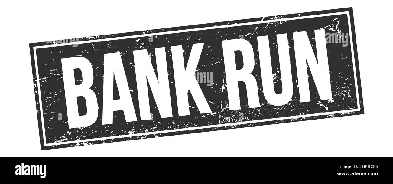 Bank run word hi-res stock photography and images - Alamy