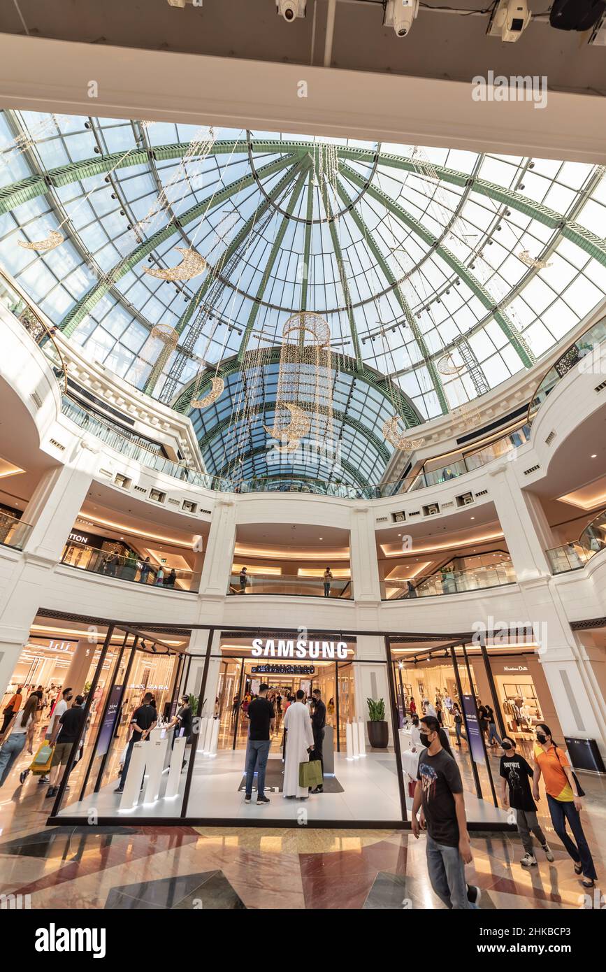 Dubai, United Arab Emirates May 12 2021 Mall of Emirates shopping mall ...