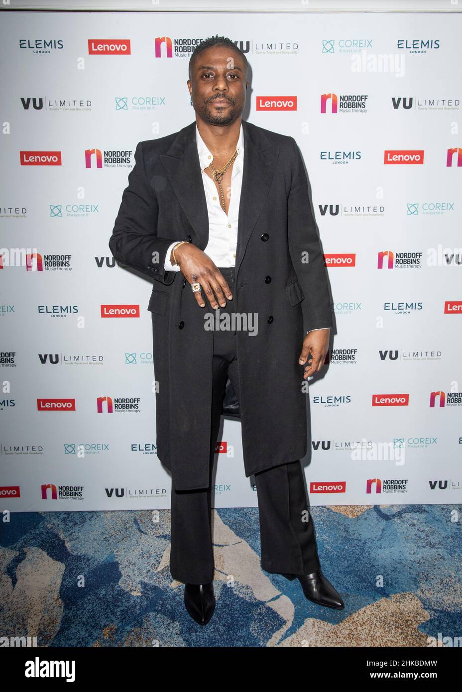 LONDON, ENGLAND - FEBRUARY 02: Leo Ihenacho attends the Nordoff Robbins ...
