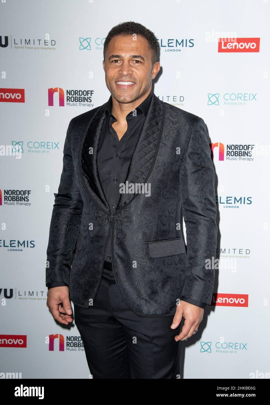 LONDON, ENGLAND - FEBRUARY 02: Jason Robinson attends the Nordoff ...