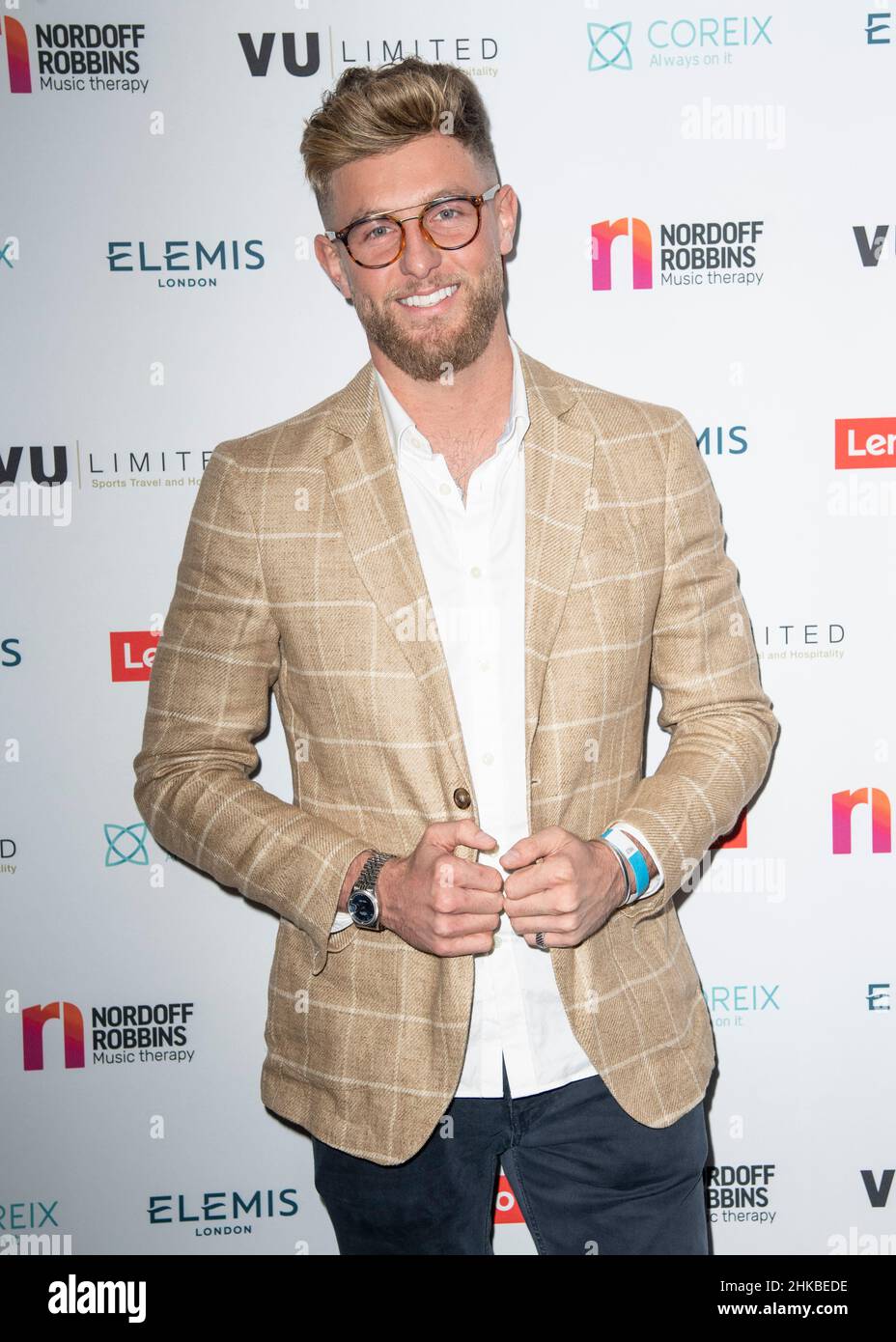 LONDON, ENGLAND - FEBRUARY 02: Harvey Armstrong attends the Nordoff ...