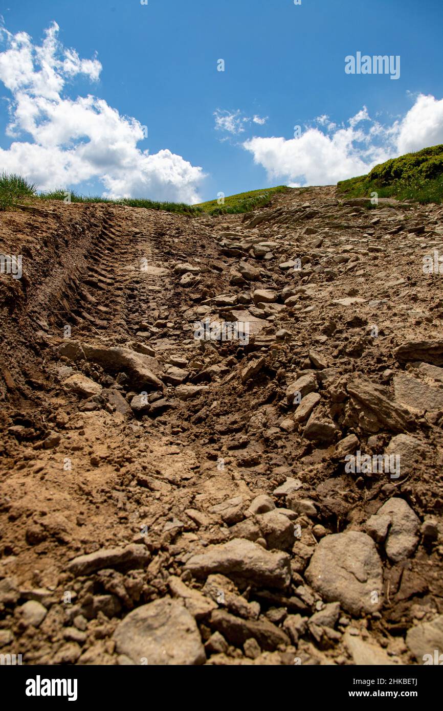 Destroyed mountain hi-res stock photography and images - Alamy