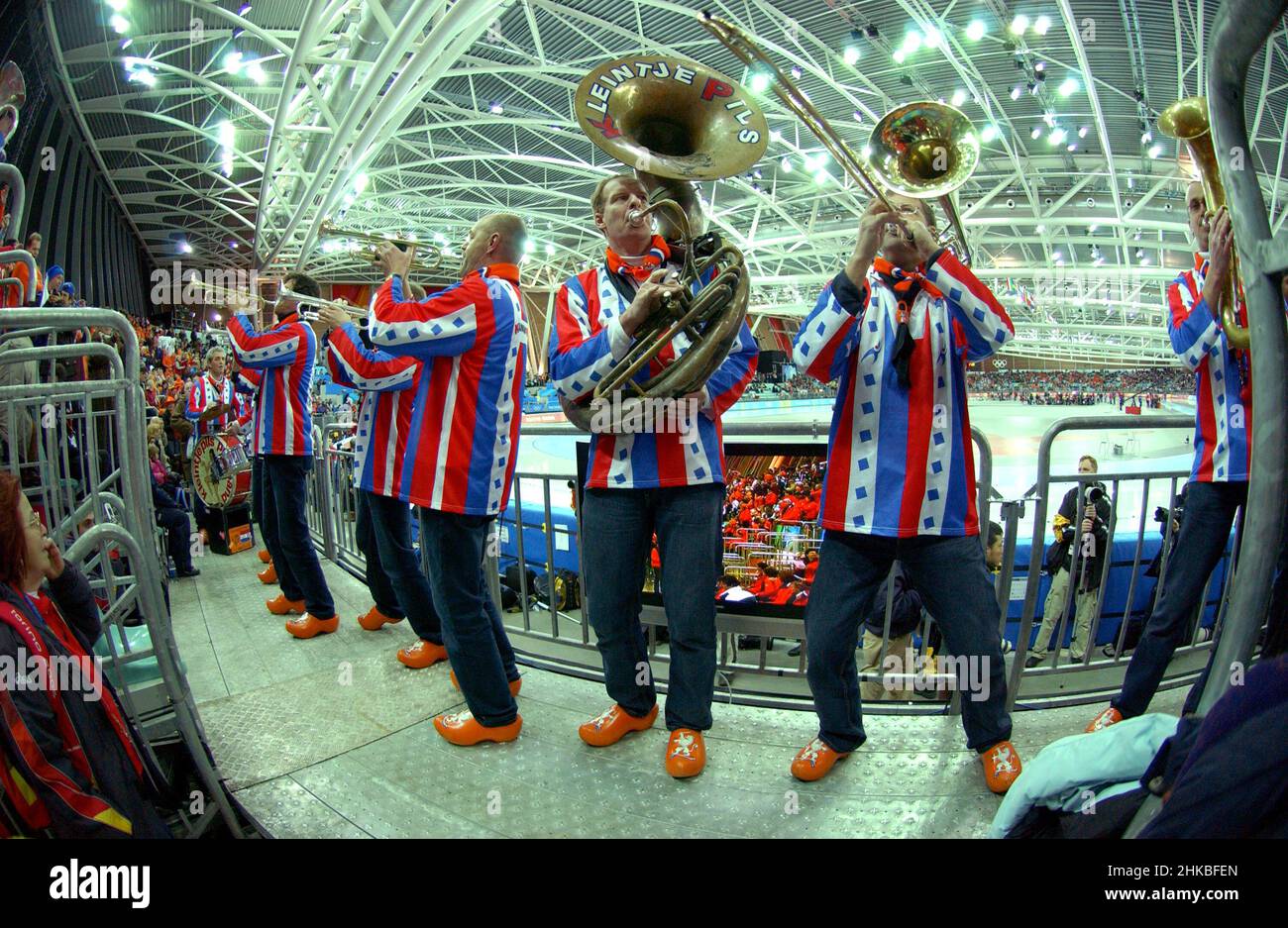 Turin Italy 2006-02-15: Olympic Winter Games Turin 2006, Speed skating ...