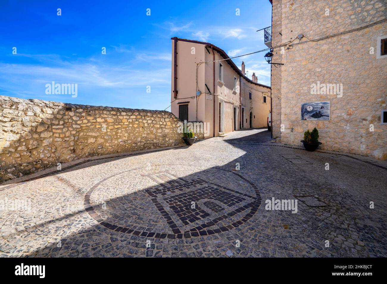 Historic Center of the Ancient Village, Piazzetta San Rocco square ...