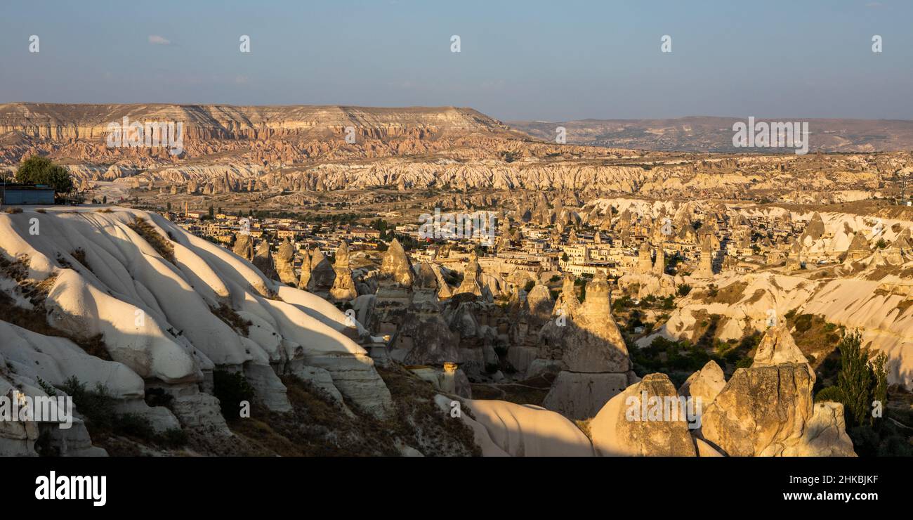 Kapadokya, Turkey – November 2020. magical landscape of fairy chimneys ...