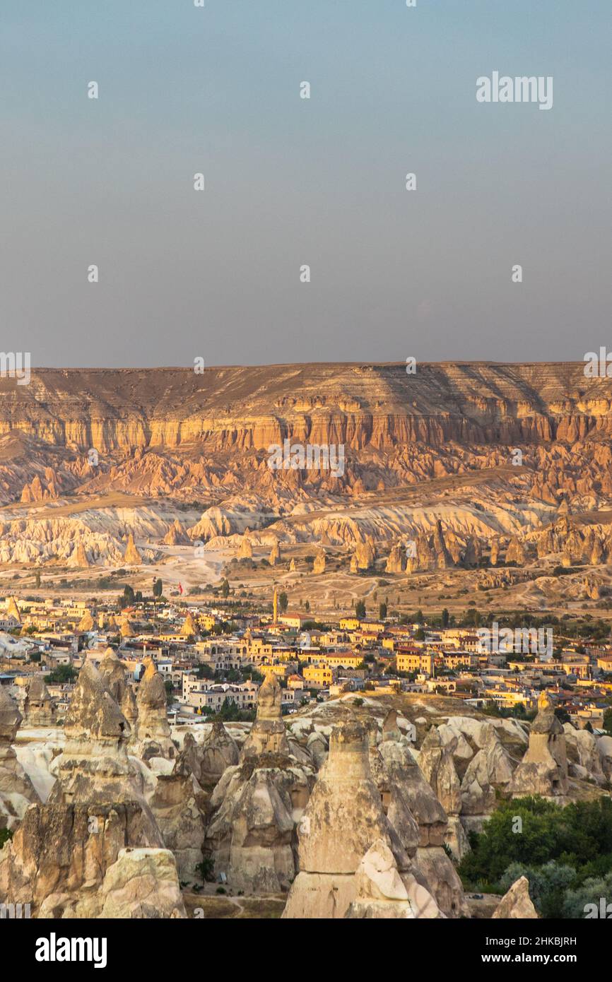 Kapadokya, Turkey – November 2020. magical landscape of fairy chimneys ...
