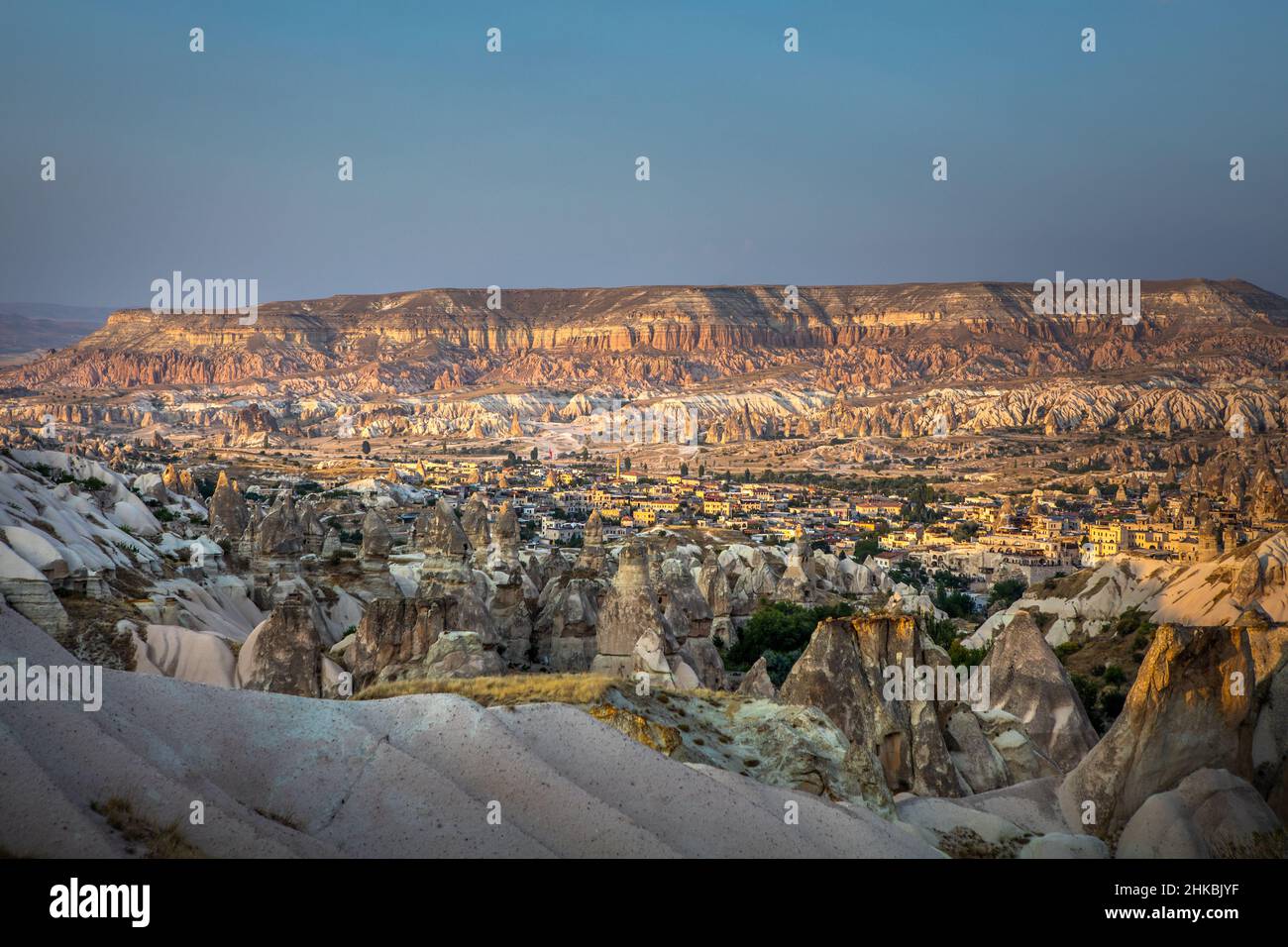 Kapadokya, Turkey – November 2020. magical landscape of fairy chimneys ...