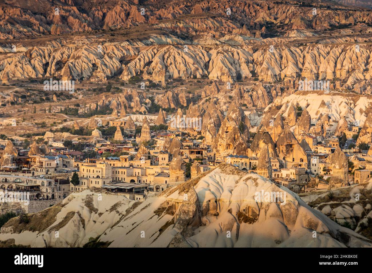 Kapadokya, Turkey – November 2020. magical landscape of fairy chimneys ...