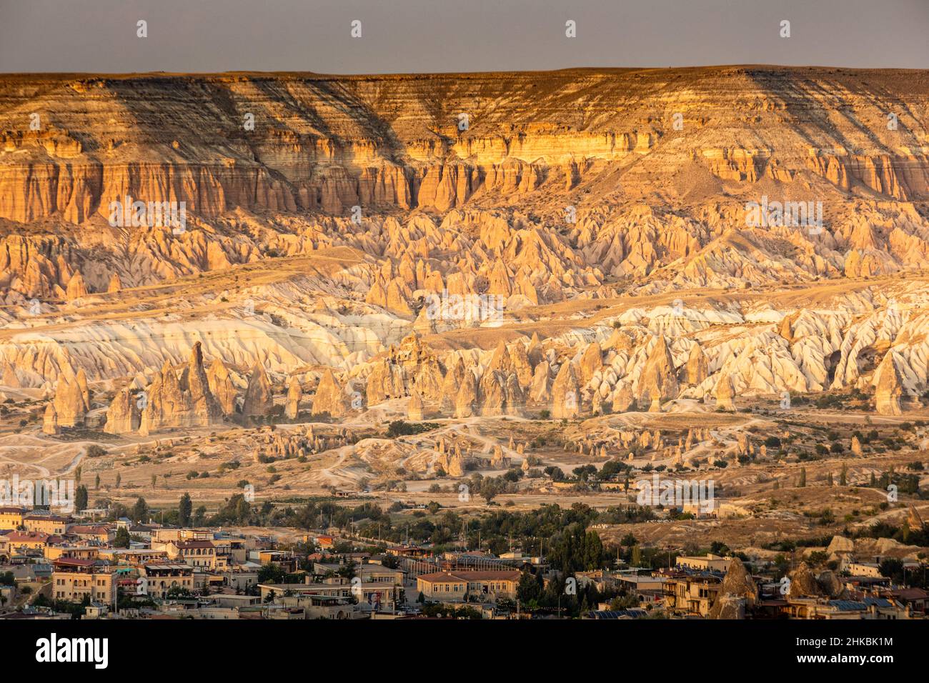 Kapadokya, Turkey – November 2020. magical landscape of fairy chimneys ...