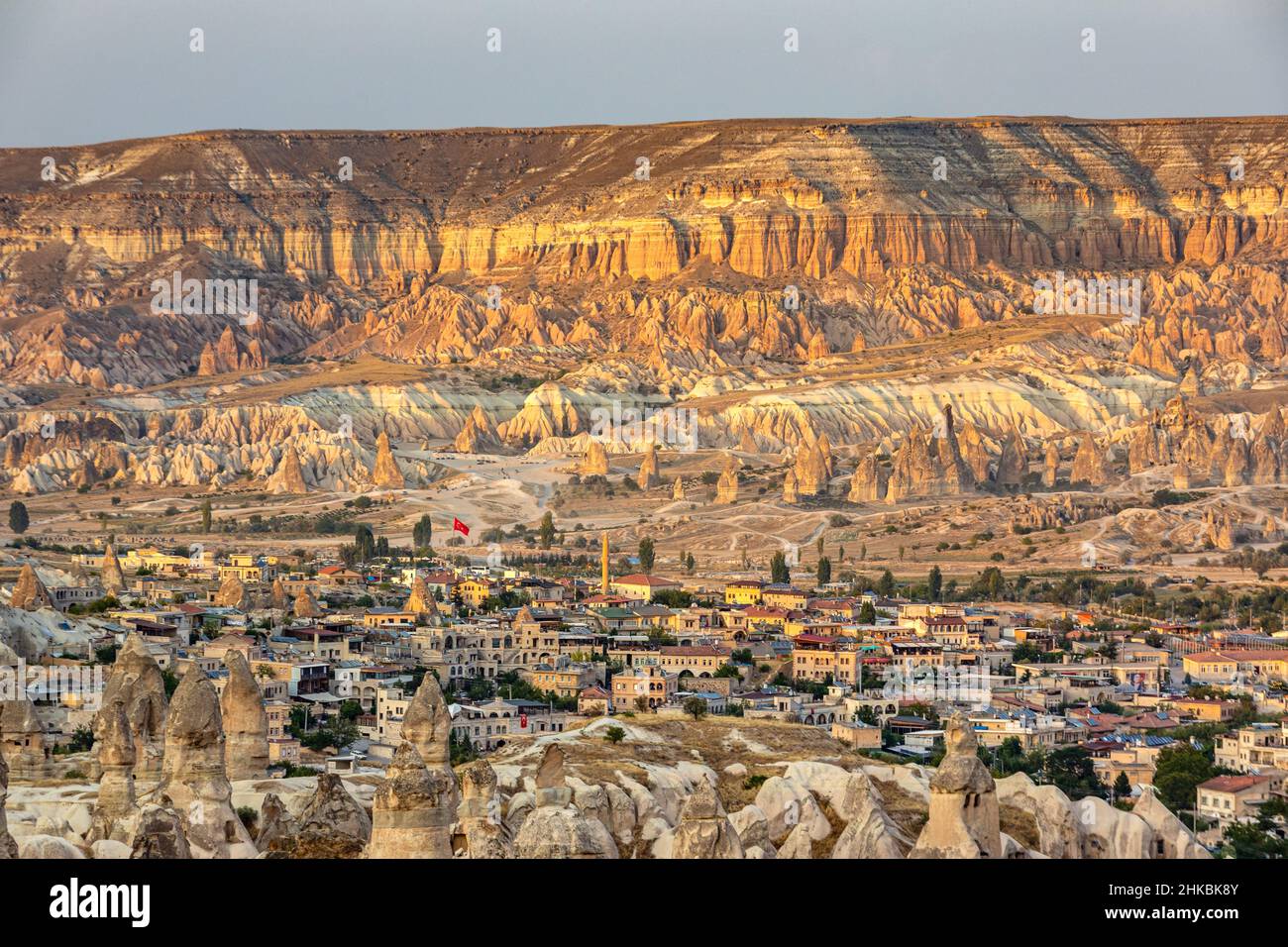 Kapadokya, Turkey – November 2020. magical landscape of fairy chimneys ...