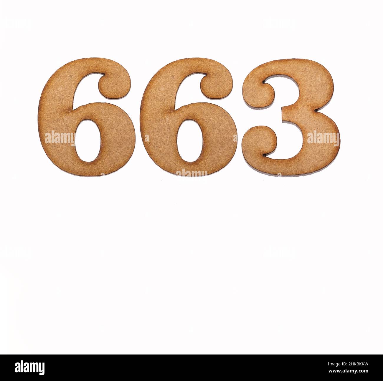 Number 663 Cut Out Stock Images & Pictures - Alamy