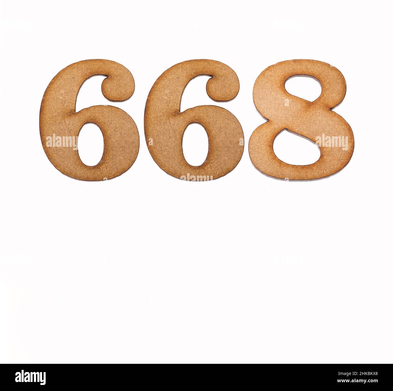 Number 668 Cut Out Stock Images & Pictures - Alamy