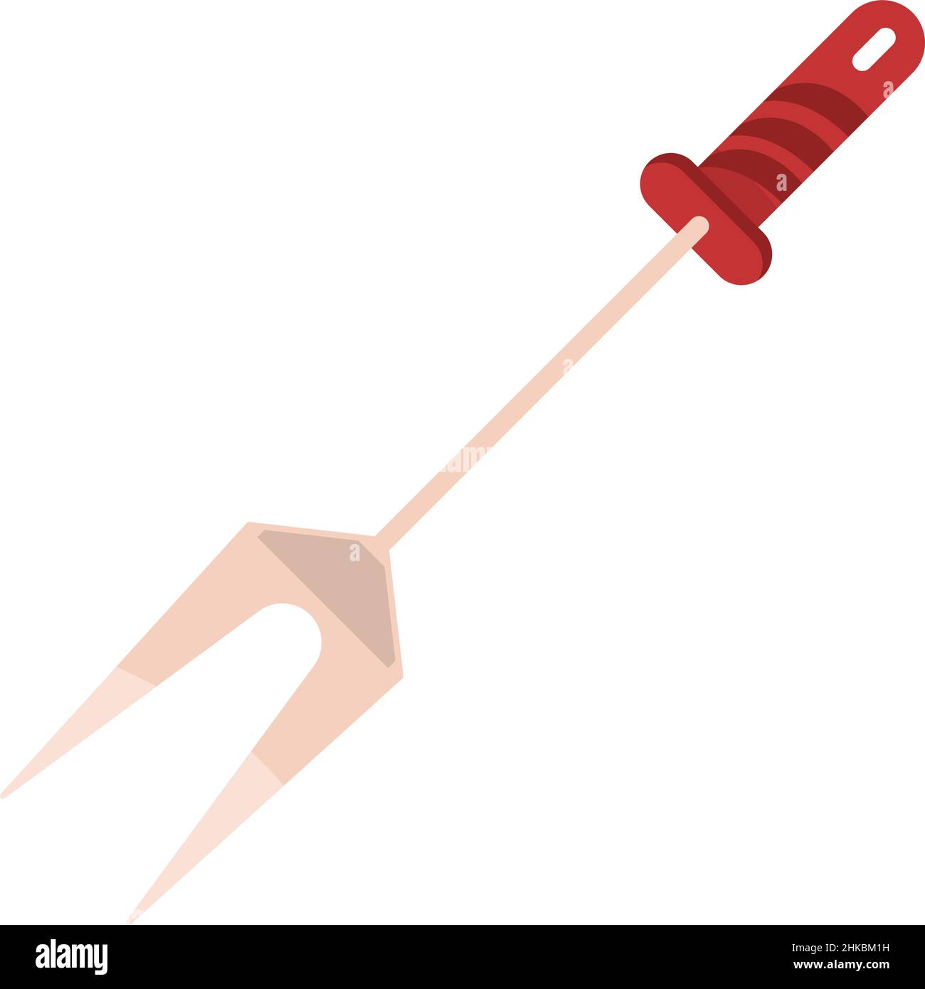 Frying fork Stock Vector Images - Alamy