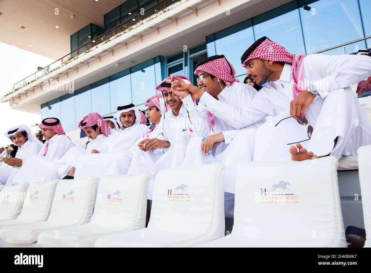 Qatar racing equestrian club doha hi-res stock photography and images ...