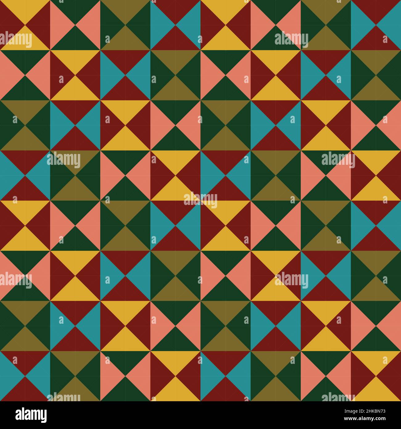 Abstract geometric hourglass quilt seamless pattern. High quality ...