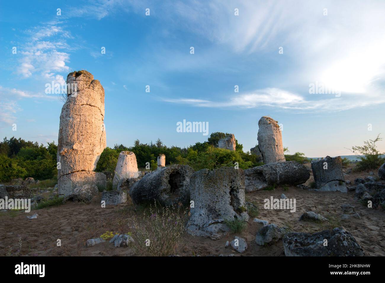 The Stone Desert Pobiti Kamani - fabulous rock phenomenon in Varna ...