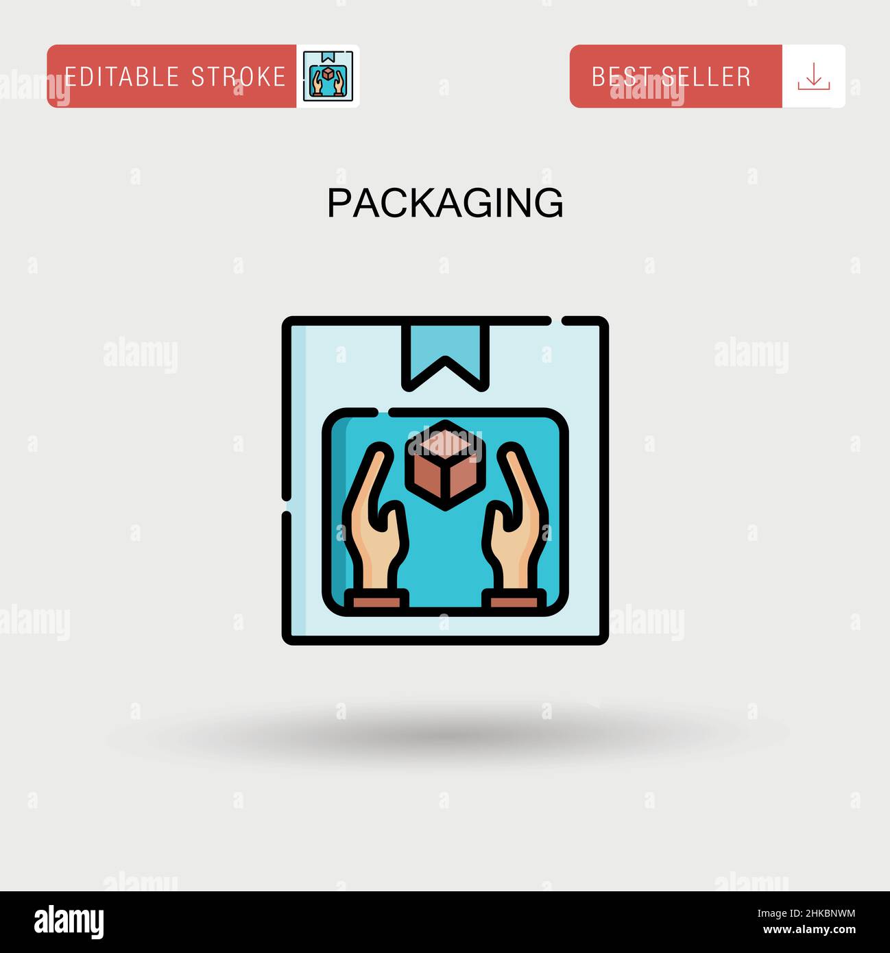 Clean packaging design Stock Vector Images - Alamy