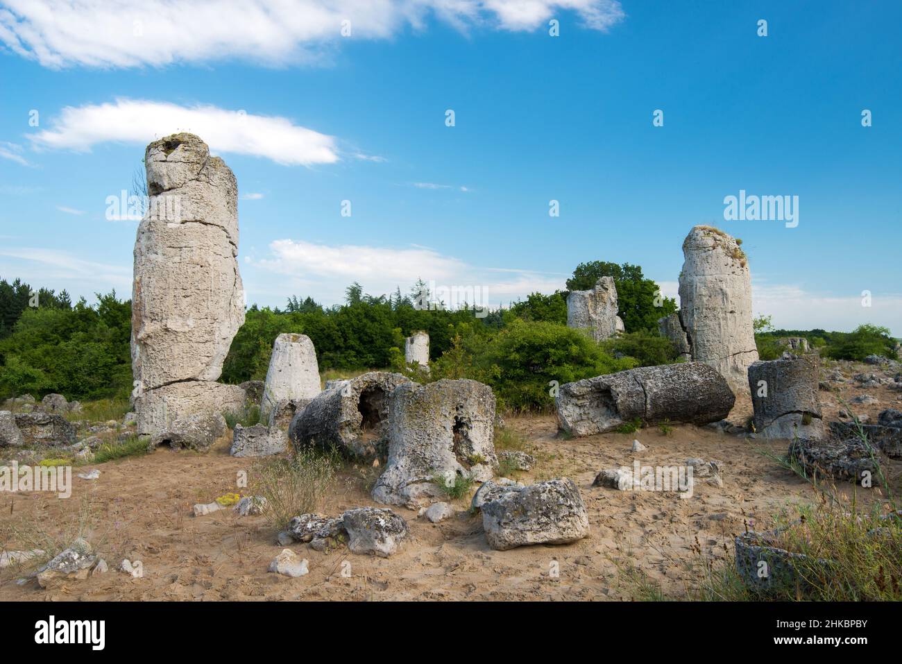 The Stone Desert Pobiti Kamani - fabulous rock phenomenon in Varna ...