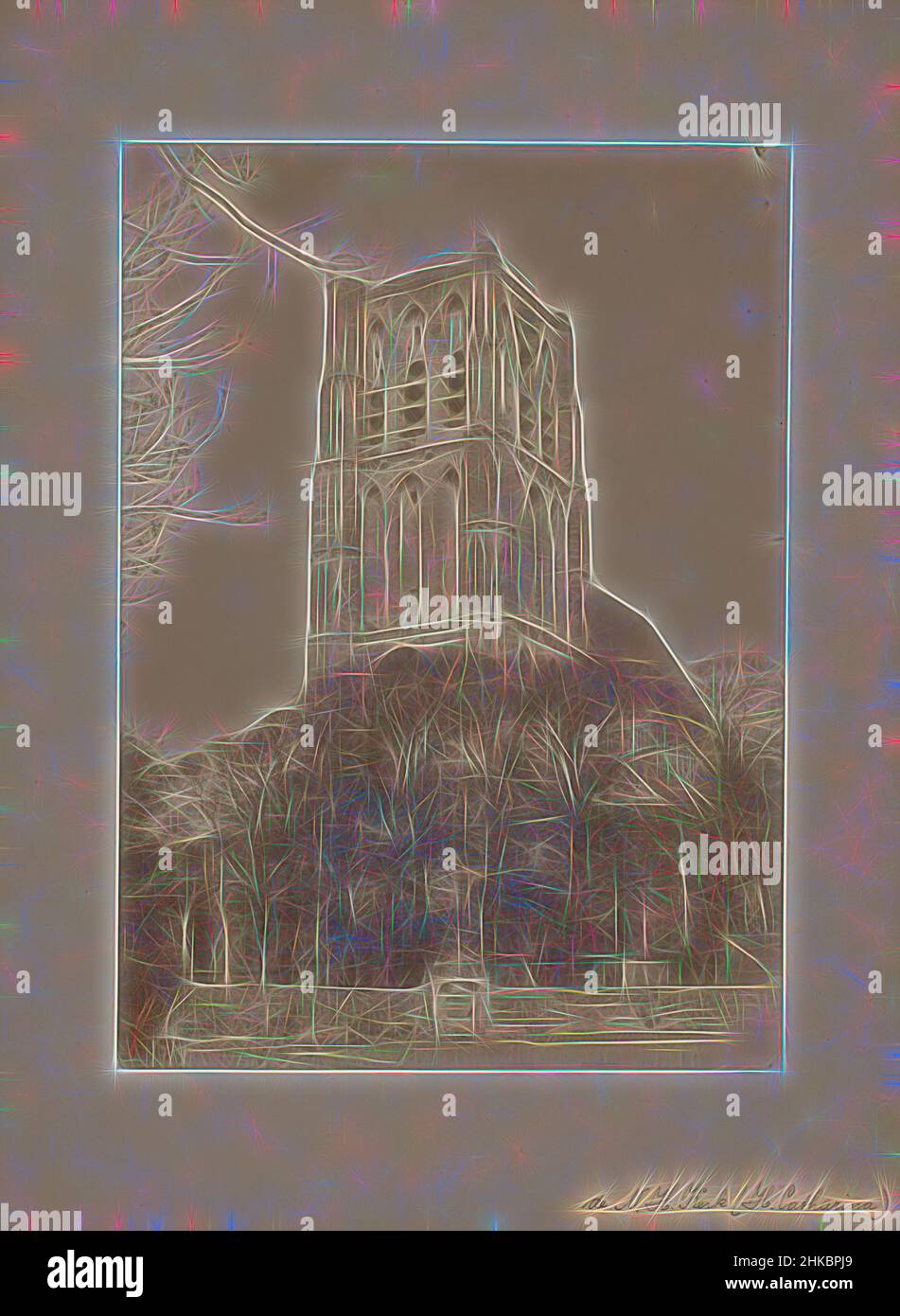 Inspired by View of the Grote or Sint-Catharijnekerk in Brielle, A.J.M ...