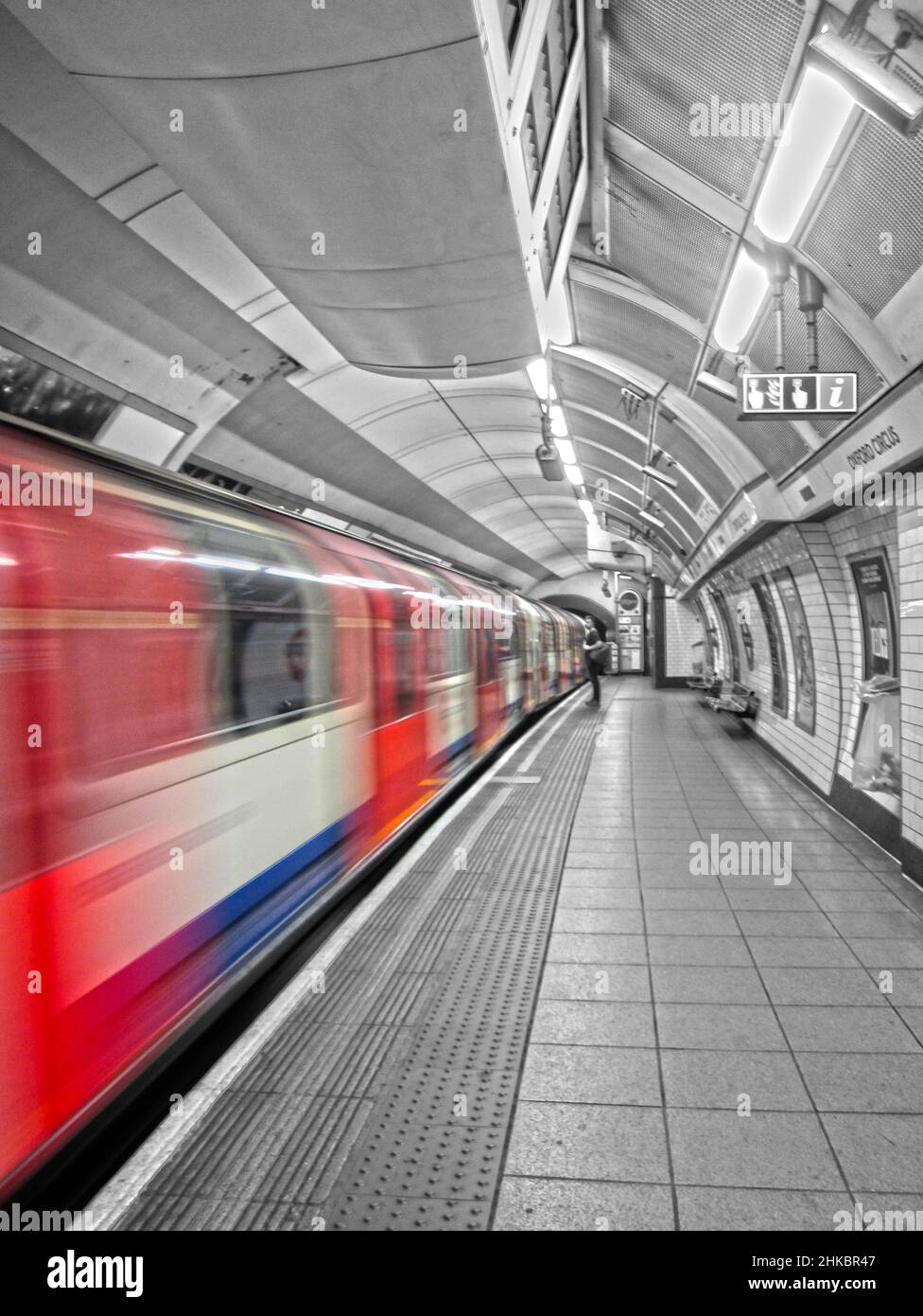 London underground train side hi-res stock photography and images - Alamy