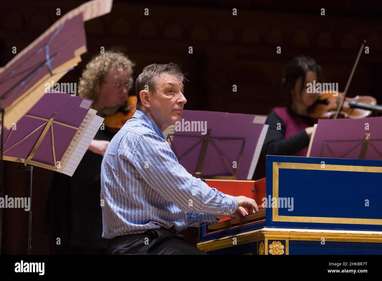 British harpsichordist and conductor Trevor David Pinnock CBE ...