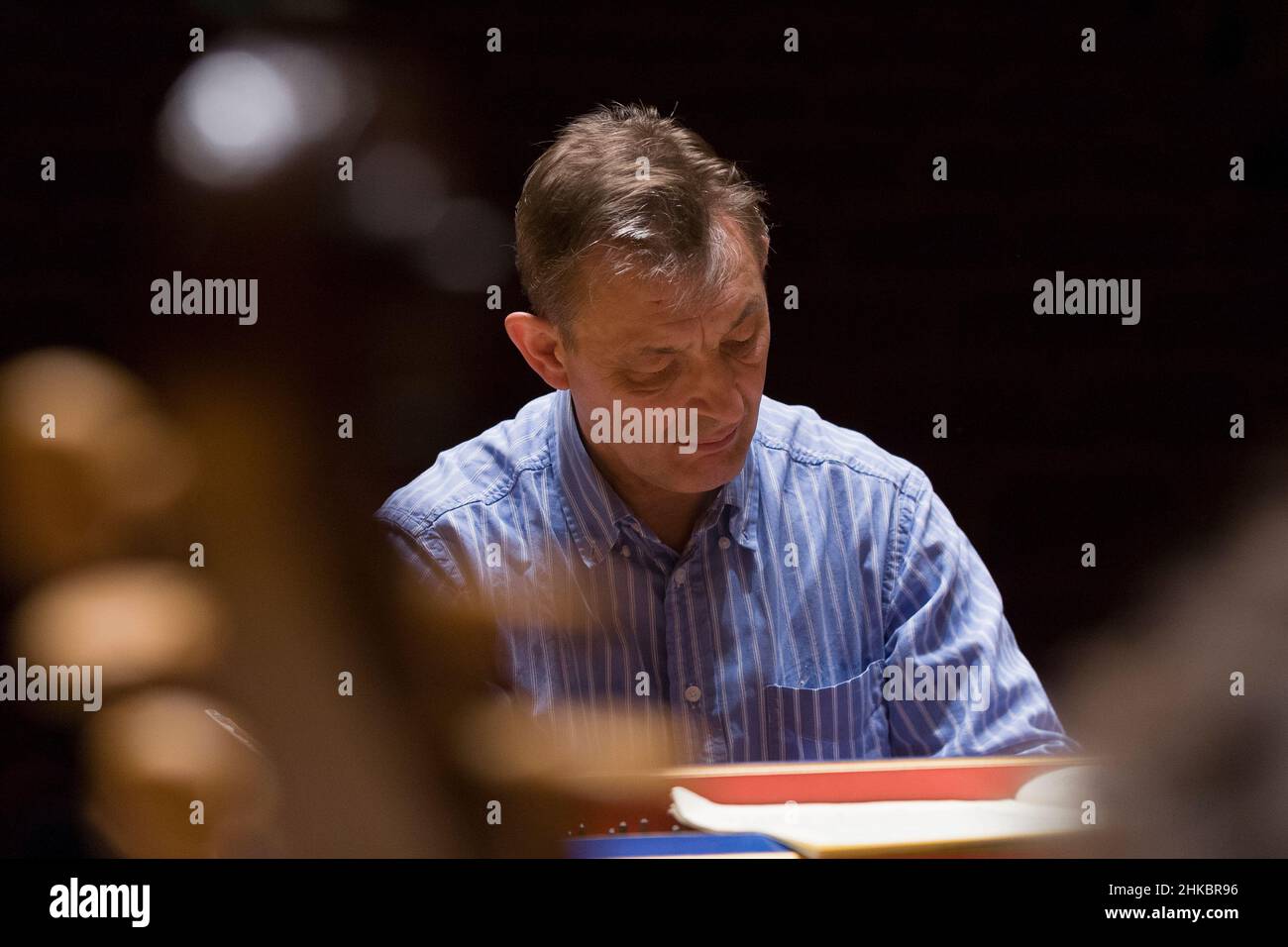 British harpsichordist and conductor Trevor David Pinnock CBE ...
