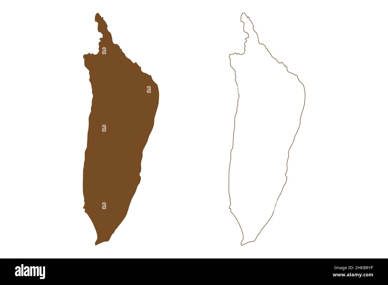 Silda island (Kingdom of Norway) map vector illustration, scribble ...