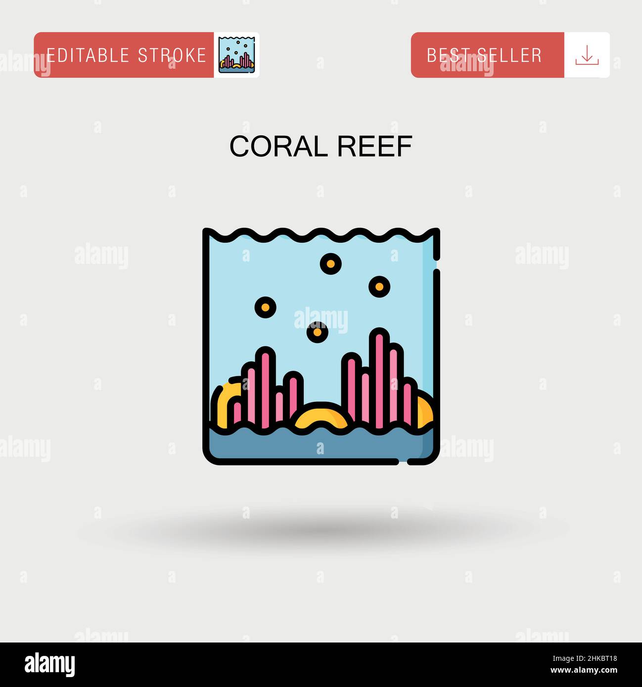 Marine ecosystem Stock Vector Images - Alamy