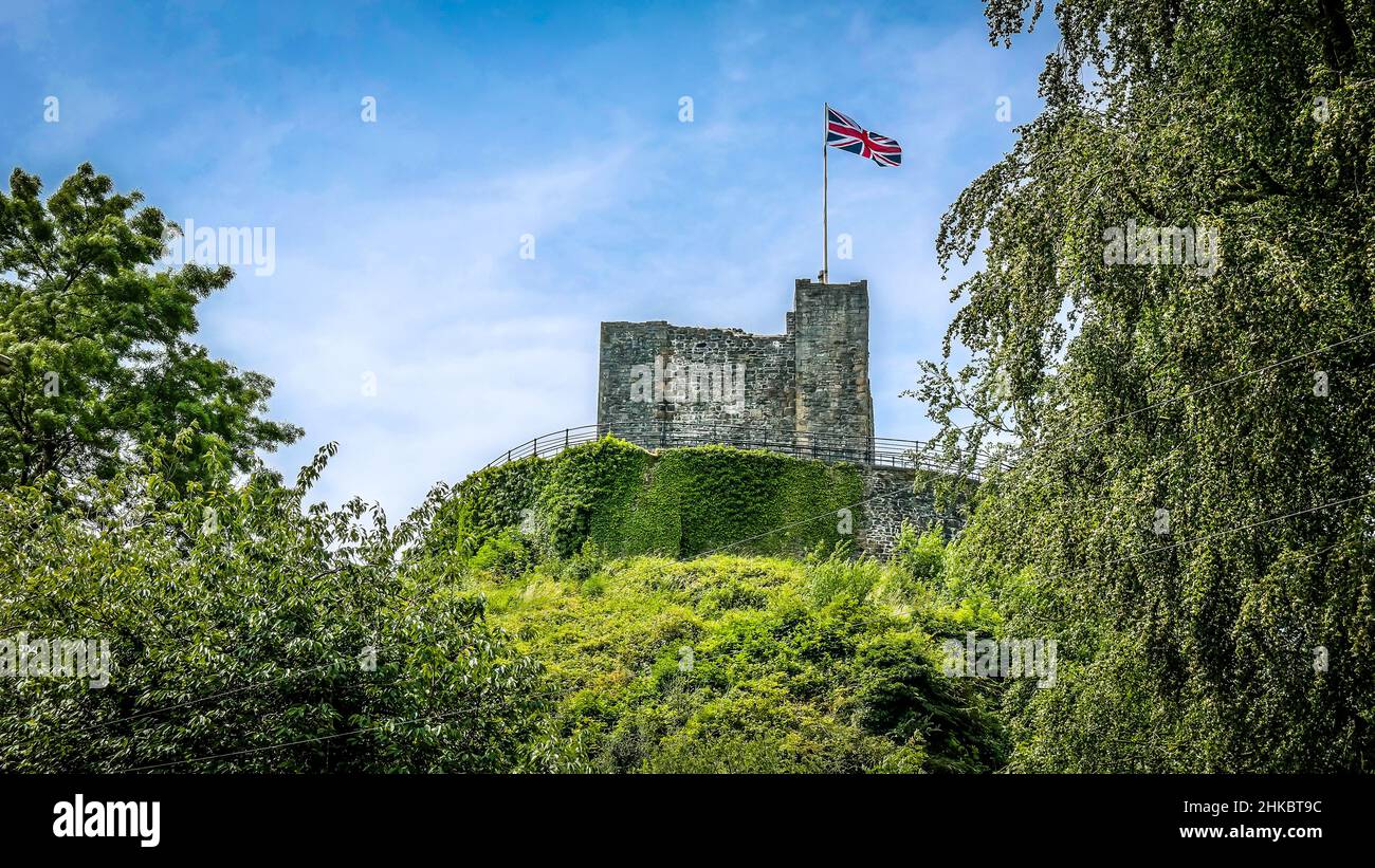 Clitheroe Castle, England Stock Photo - Alamy