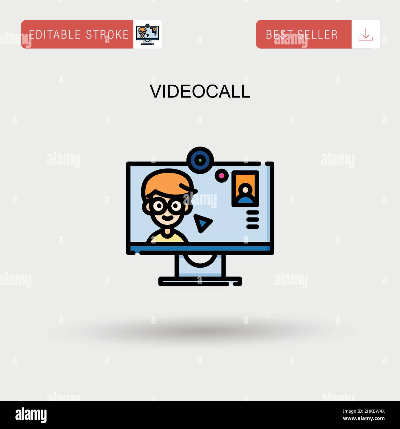 Zoom video conference screen faces hi-res stock photography and images ...
