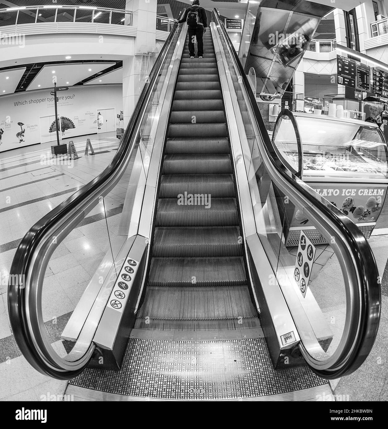 Nottingham Broadmarsh Centre Stock Photo - Alamy